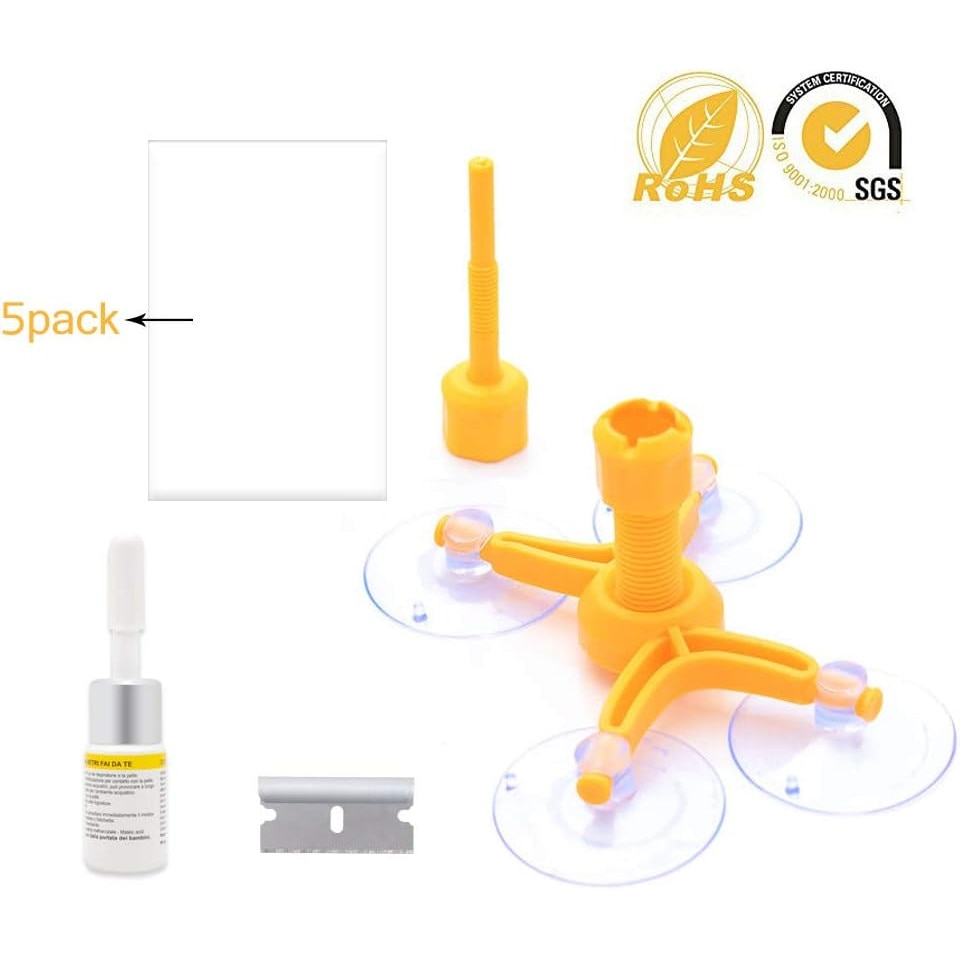 Kit de reparare parbriz Enforose, formulare avansata de rasina, functie ...
