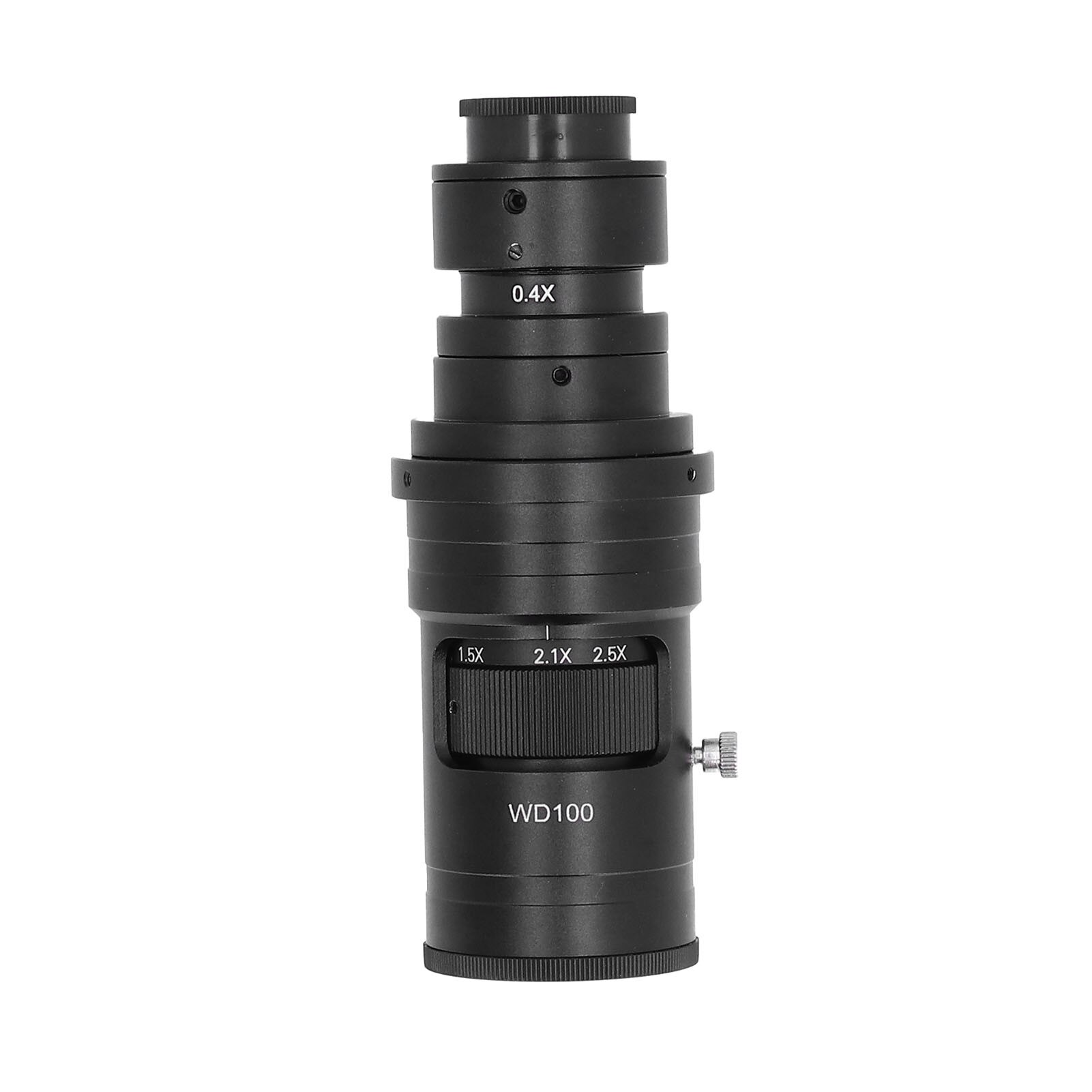 Lentila optica C-Mount 200X pentru microscop video industrial, 0.7-5x ...