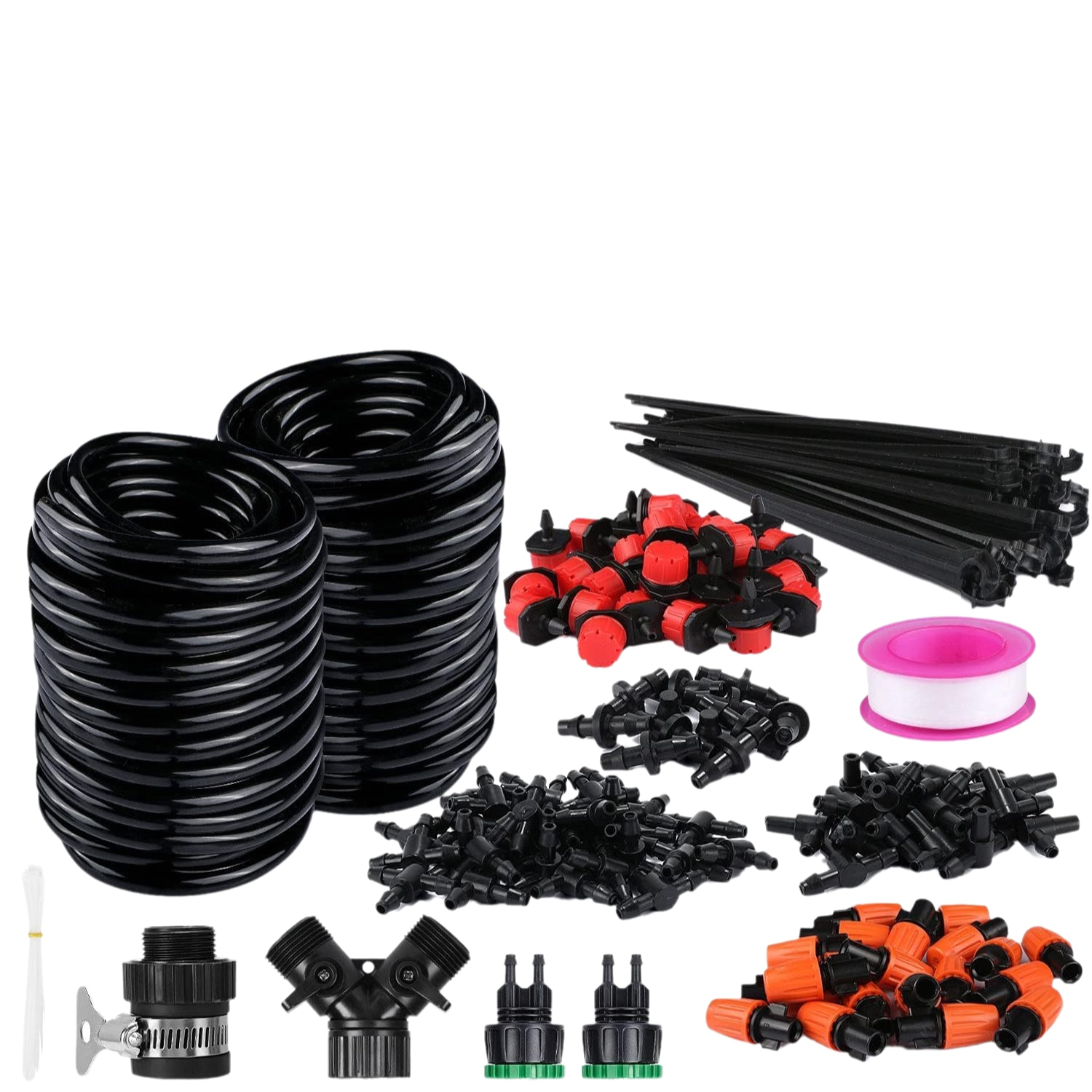 Kit de irigare prin picurare micro, Enforose, 30m, sistem de udare ...