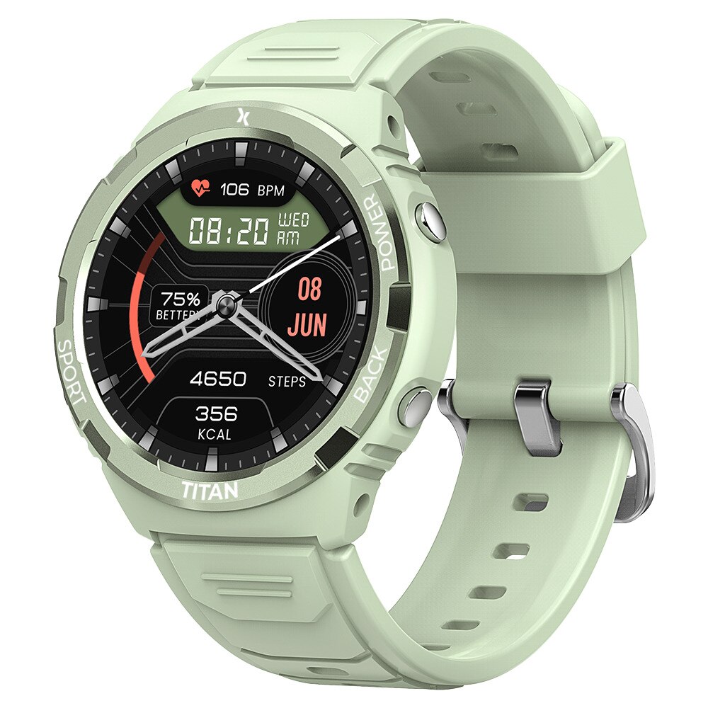 Smartwatch Maxcom Titan Valkiria, 48x45.3x13.2mm, 300mAh, IP69, verde ...