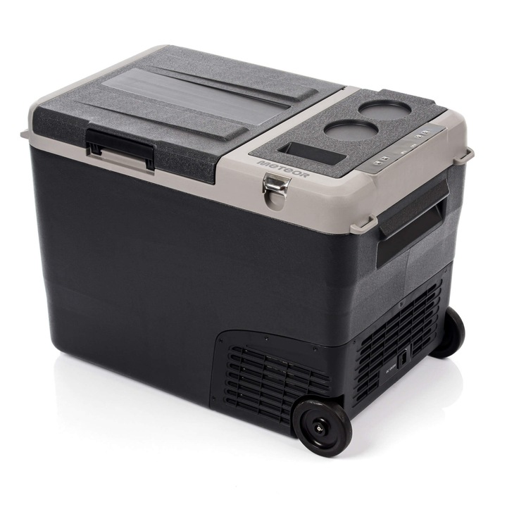 Frigider compresor, Meteor, M40, Portabil, 40l, Alimentare 12/24v si ...