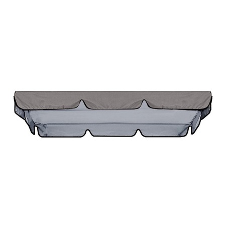 Copertina pentru balansoar cu 3 locuri, Poliester, 164x114cm, Gri - eMAG.ro
