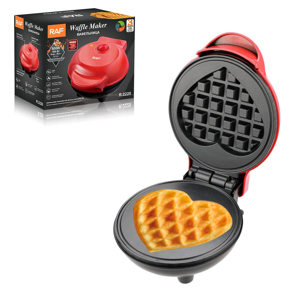 Sandwich-maker RAF, 500W, Teflon, design compact, 8 inch, anti-derapant ...