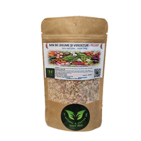 Mix de Legume si Verdeturi Deshidratate Fara Sare – Picant | 100% ...