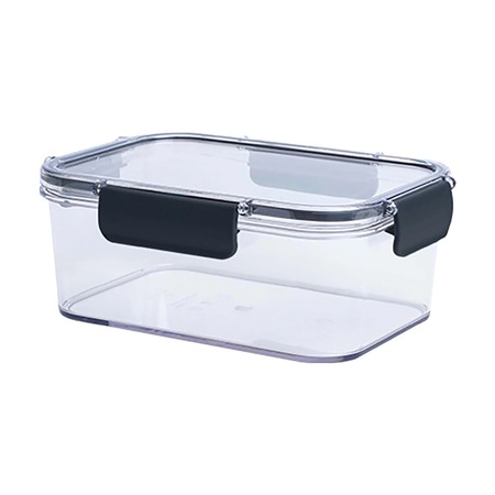 Set cutii alimentare transparente, dreptunghi, 300 ml, multicolor, cu ...