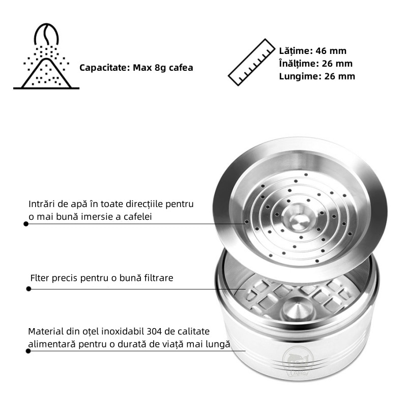 Capsula de cafea reincarcabila, Pentru aparatele de cafea Tchibo ...