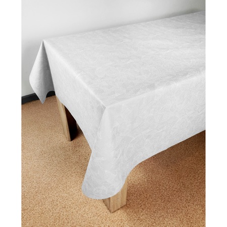 Fata de masa tip musama, efect material, 140 x 500 cm, DecoMeister ...