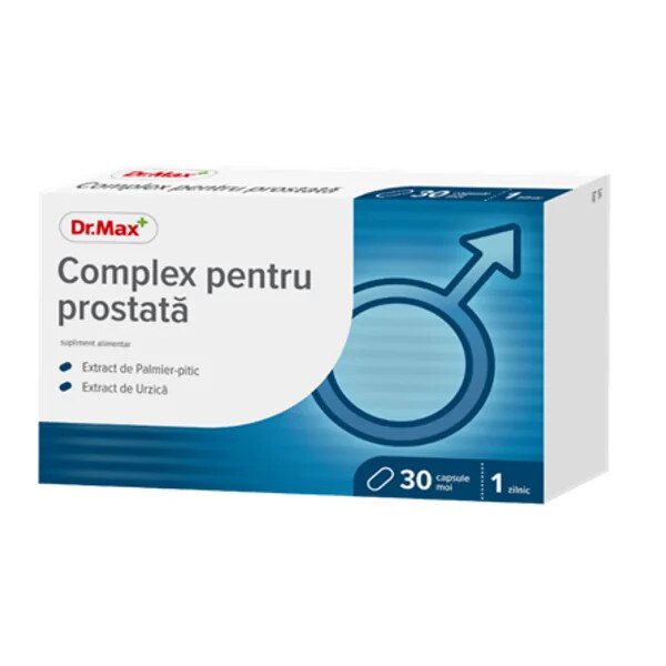 Dr. Max Complex pentru prostata, 30 capsule moi - eMAG.ro