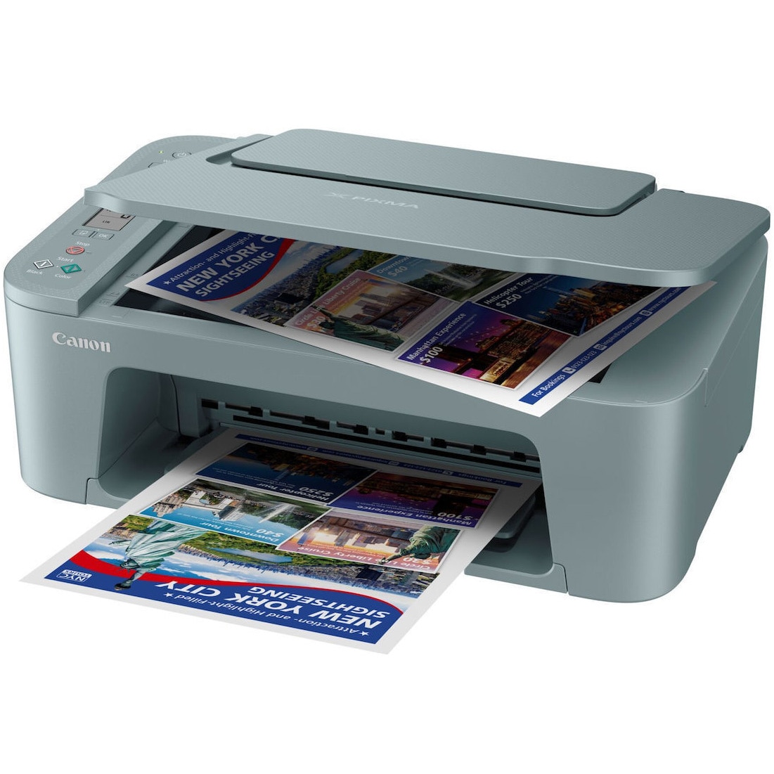 Multifunctional Inkjet color Canon PIXMA TS3752i A4, WiFi, albastru ...