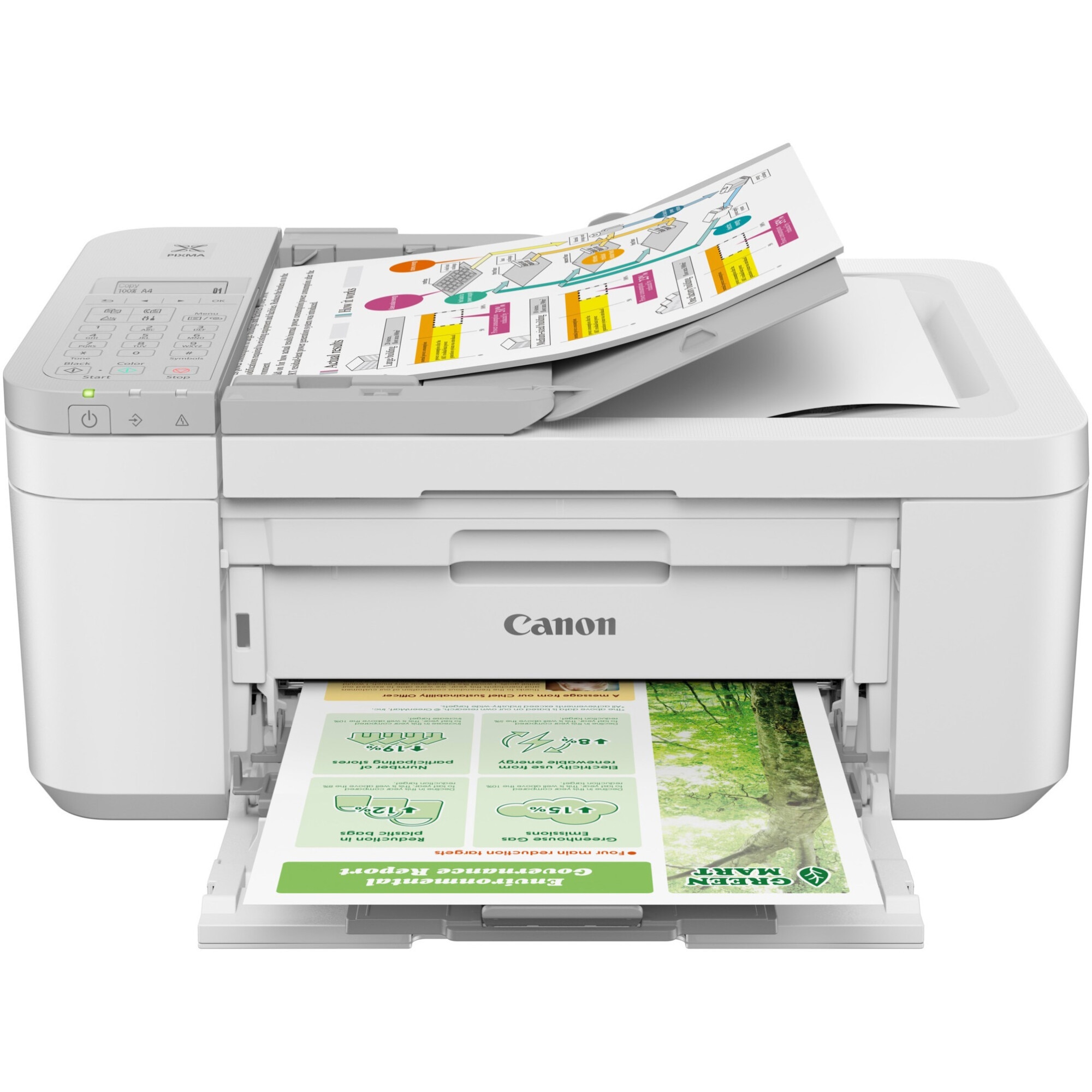 Multifunctional Inkjet color Canon PIXMA TR4756i A4, Duplex, ADF, WiFi ...