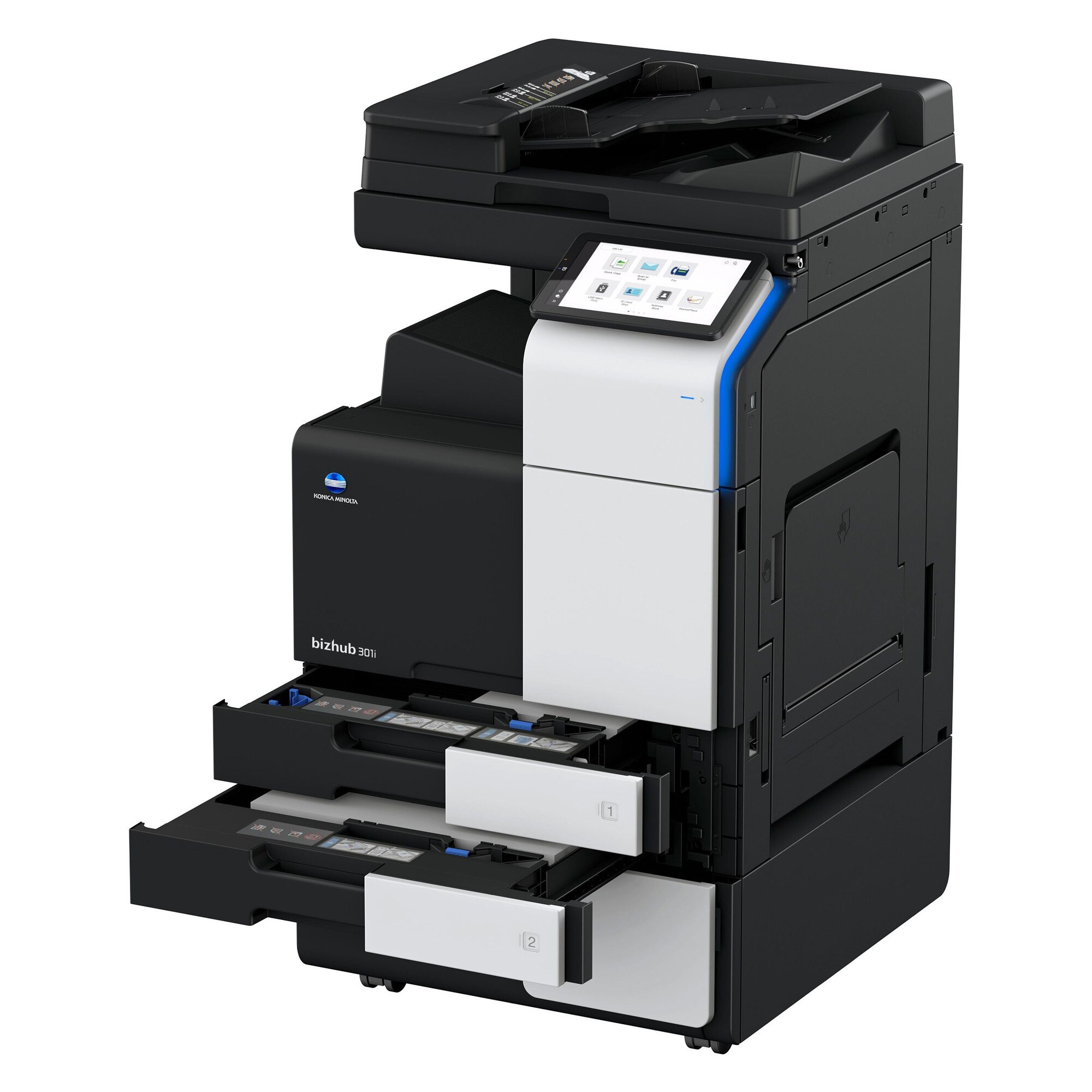 Set BIZHUB 301i cu ADF DUAL SCAN DF-714, toner TN 330 25000 pagini si ...