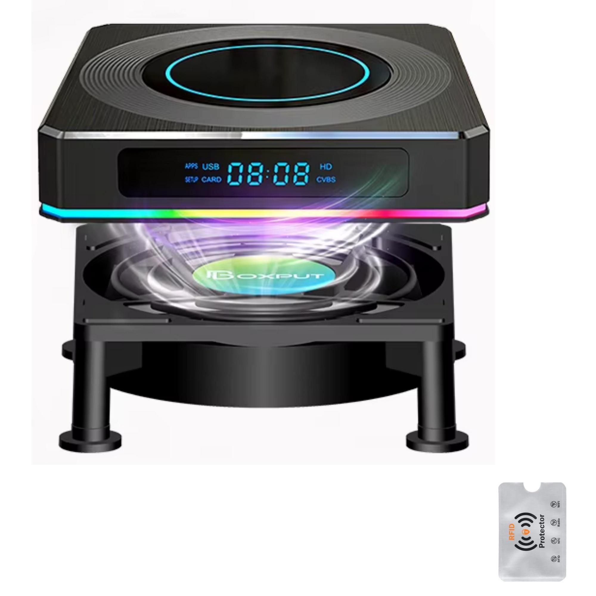 Ventilator pentru TV Box Android, Router, Raspberry Pi Computer, 5V USB ...