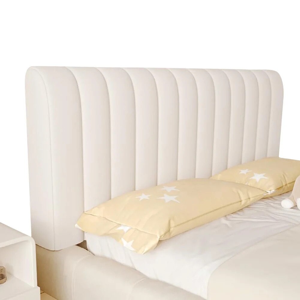 Husa pentru tablie de pat Fokelyi, quilted, alb, 150x59cm, pentru ...