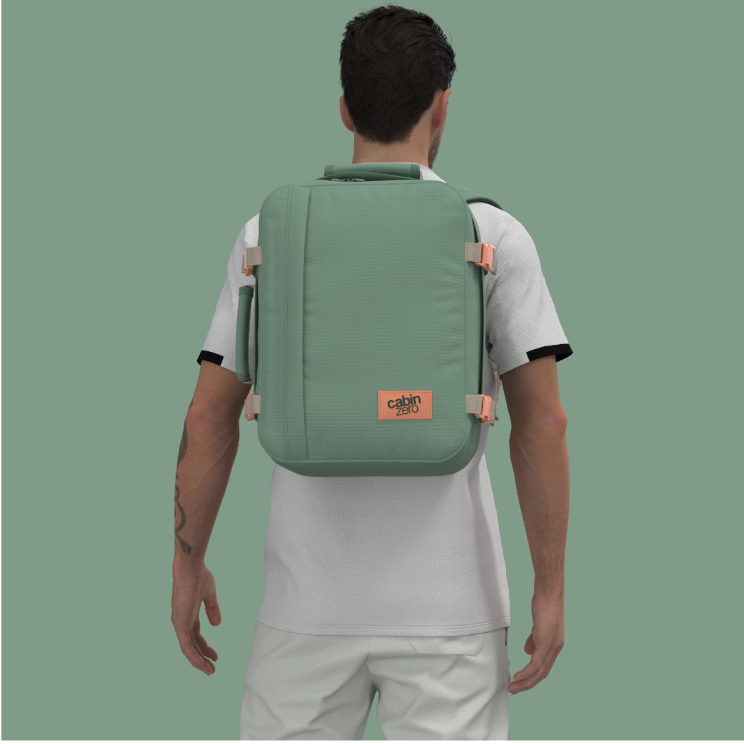 Rucsac CabinZero Classic 28L, verde - eMAG.ro