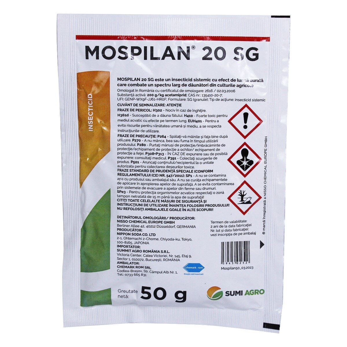 Insecticid Mospilan 20SG 50g - eMAG.ro