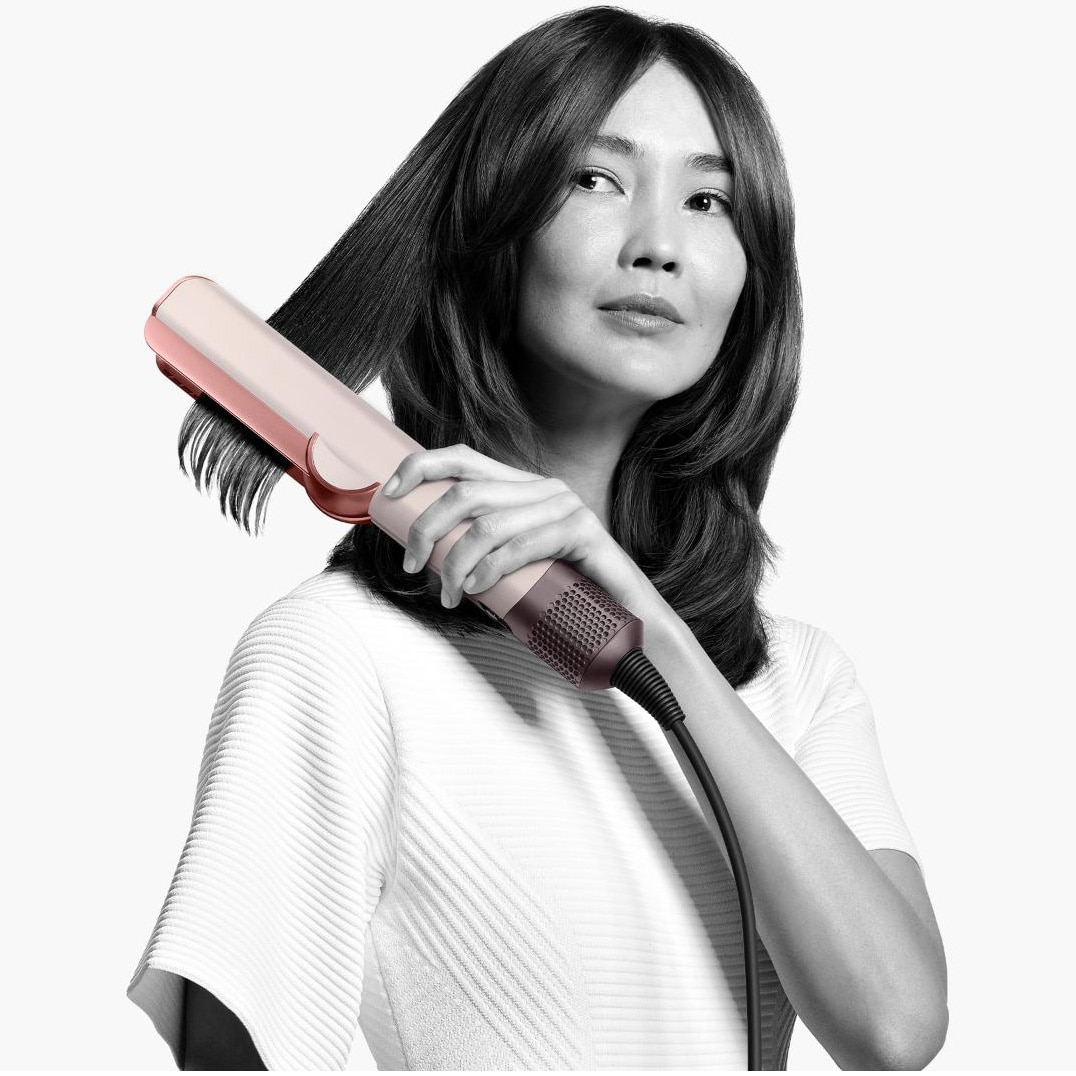 Aparat de indreptat parul Dyson HT01 Airstrait™, Ceramic Pink/Rose Gold ...