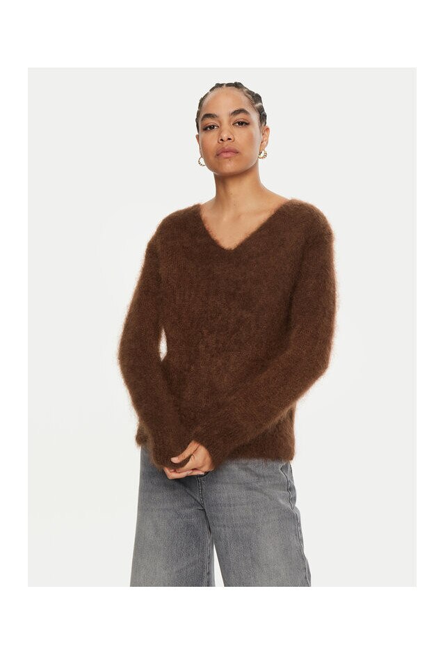 Pulover dama, Dixie, 304654763, Mohair, M INTL, Maro - eMAG.ro