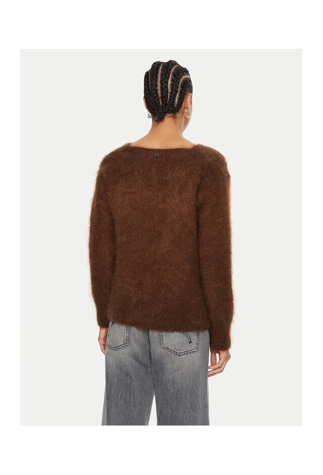 Pulover dama, Dixie, 304654763, Mohair, M INTL, Maro - eMAG.ro