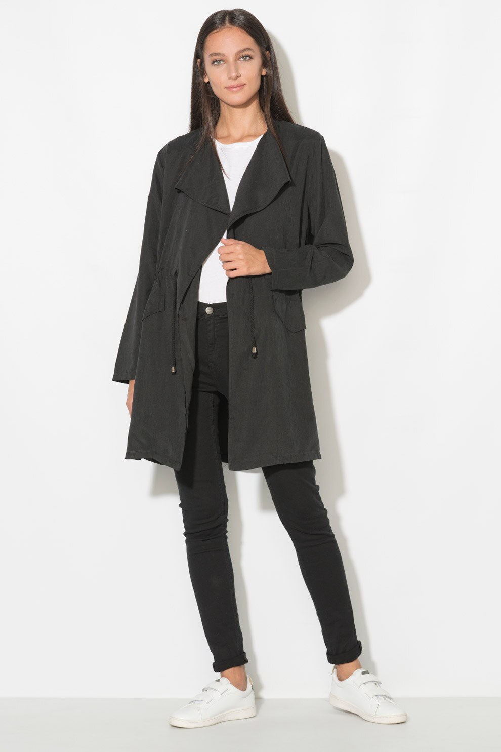 Zee Lane Denim, Тънка парка, Черен, S-M - eMAG.bg