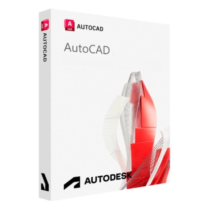 Licenta Autodesk AutoCAD, 1 utilizator, 1 an, 8 GB RAM, 20 GB stocare, Windows 10/11, Mac OS ...