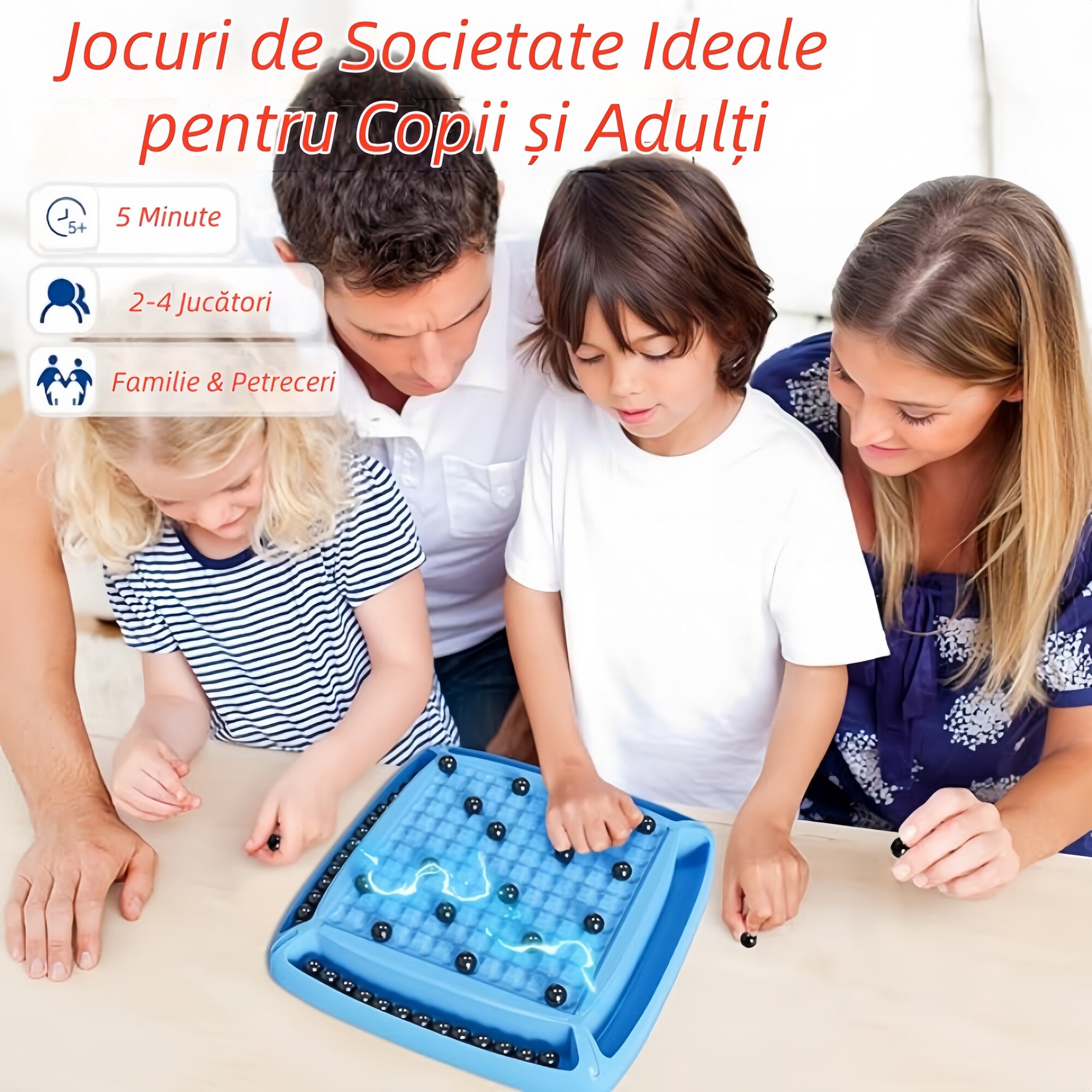Sah Magnetic pentru Copii - Jucarie Educativa de Masa, Interactiva cu ...