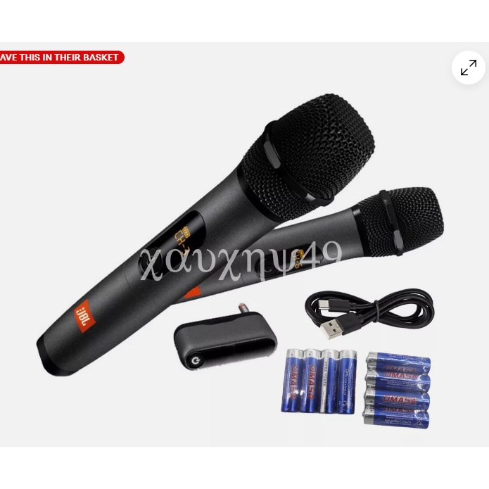 Set 2 microfoane wireless JBL, Negru - eMAG.ro