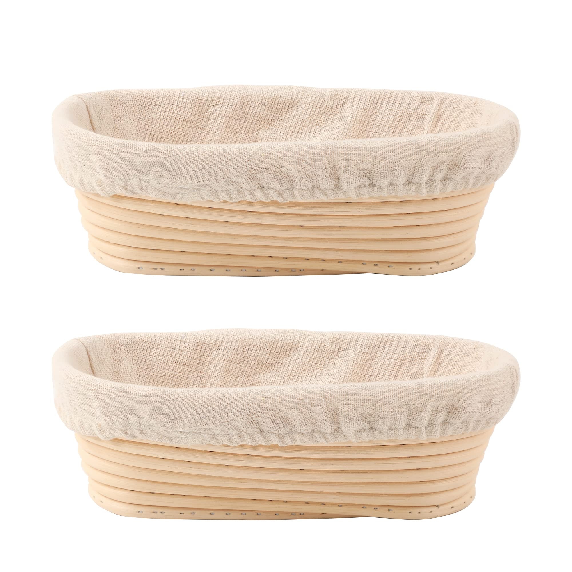 Set cosuri de fermentare pentru paine MWAOWM, 10x6inch, 2 bucati, din ...