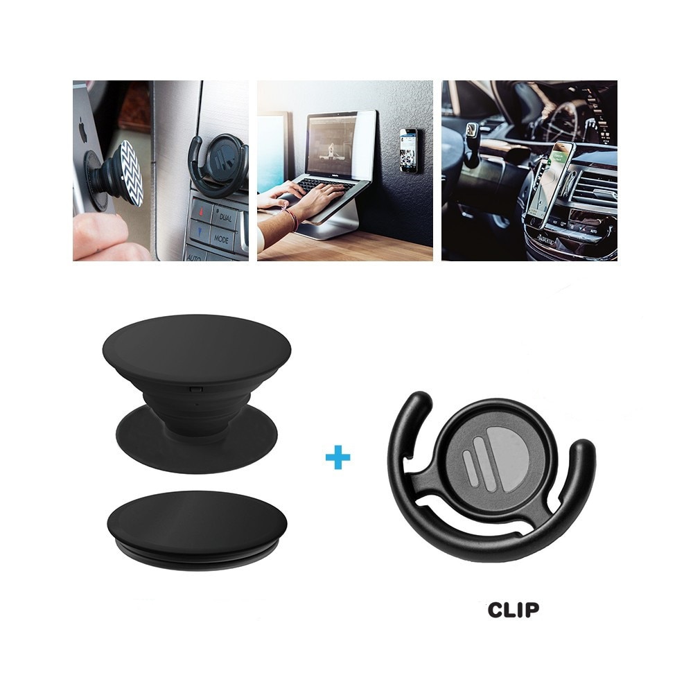 Suport Stand Adeziv Popclip pentru telefon + BONUS Suport - eMAG.ro