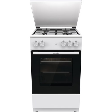 Aragaz GORENJE GG5A14WJ, 4 arzatoare, Gaz, L 50 cm, Alb - eMAG.ro