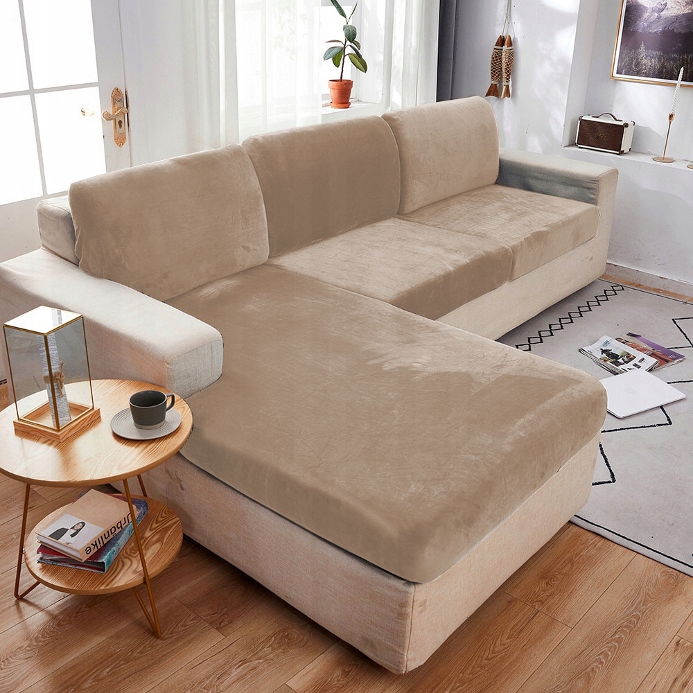 Husa canapea coltar, Ubieramy meble, Velur, Design Estetic, Elastica ...