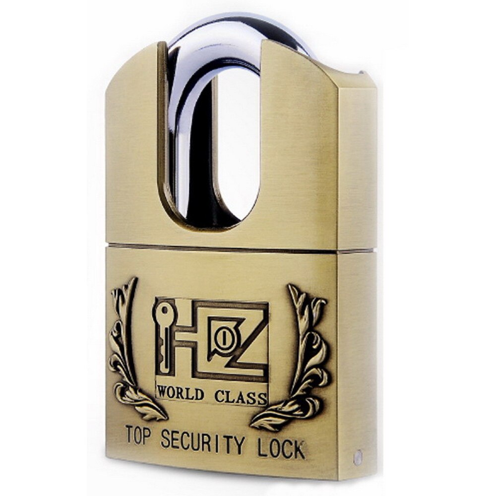 Lacat de maxima securitate ,aliaj otel cu zinc, cu cheie, corp de 60 mm ...