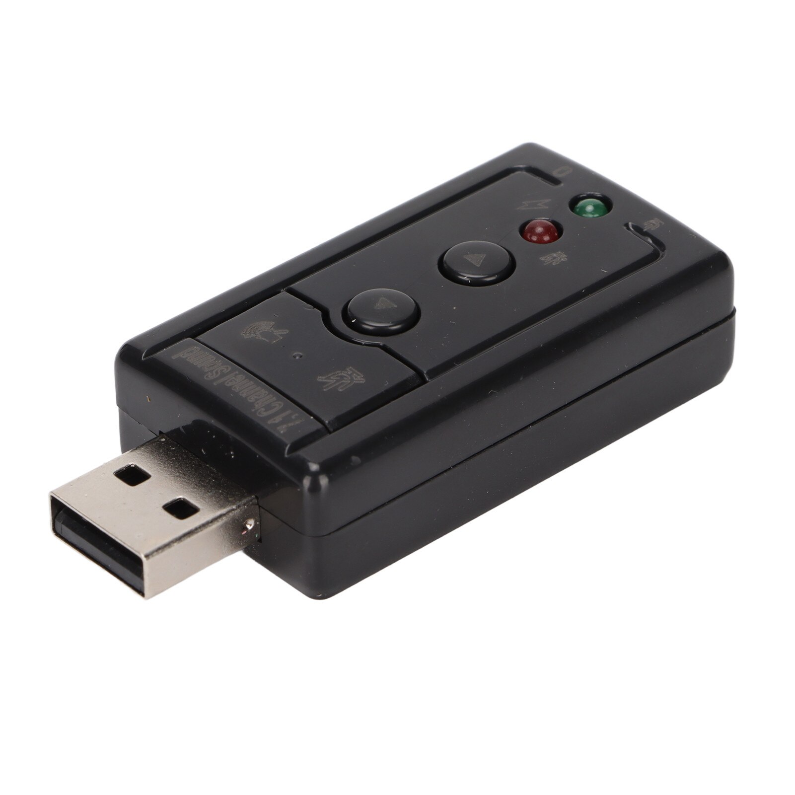 Placa de sunet, 7.1 canale, USB, cu porturi de 3.5mm si microfon - eMAG.ro