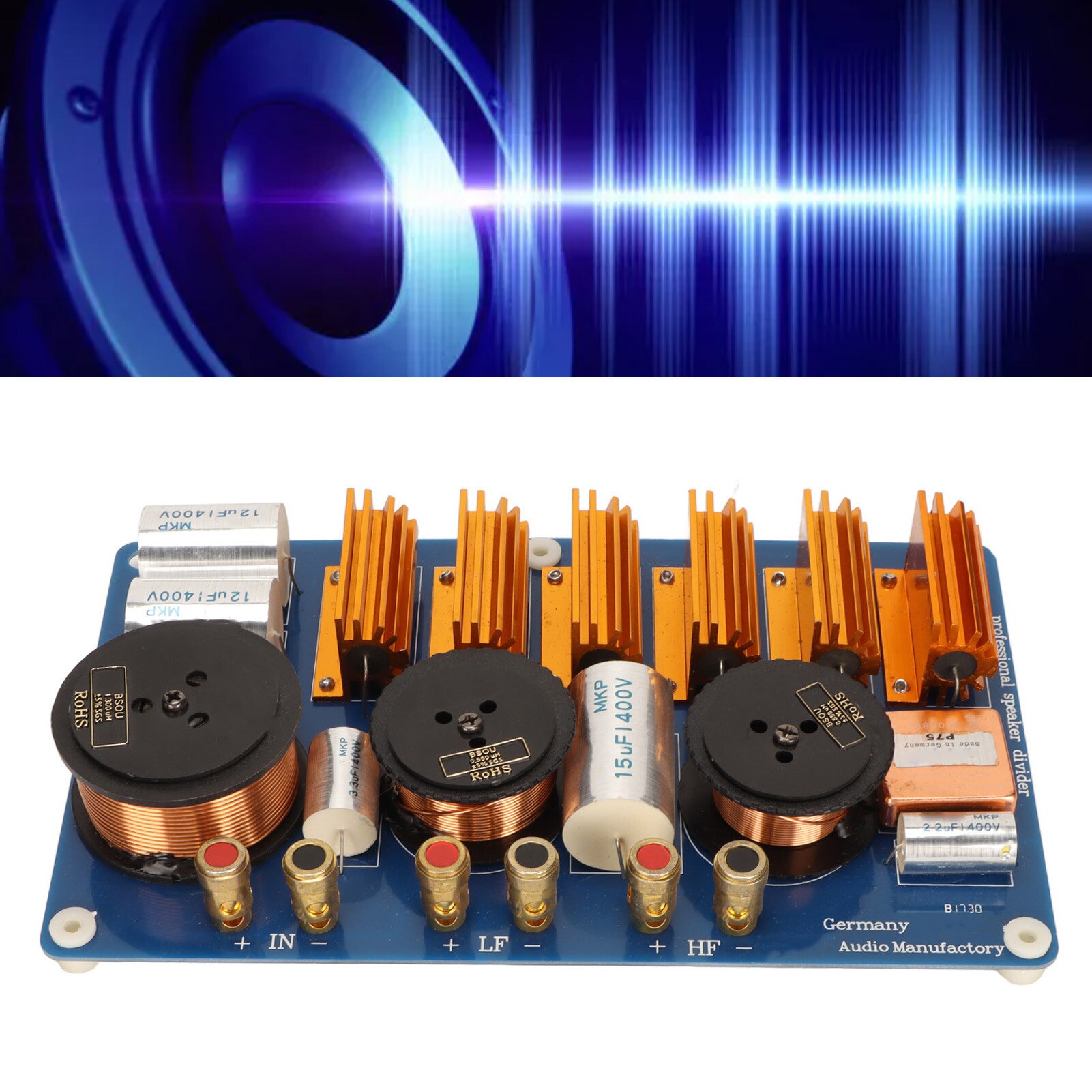 Divizor de frecvență 2 cai, 1500W, 4-8Ω, multicolor - eMAG.ro