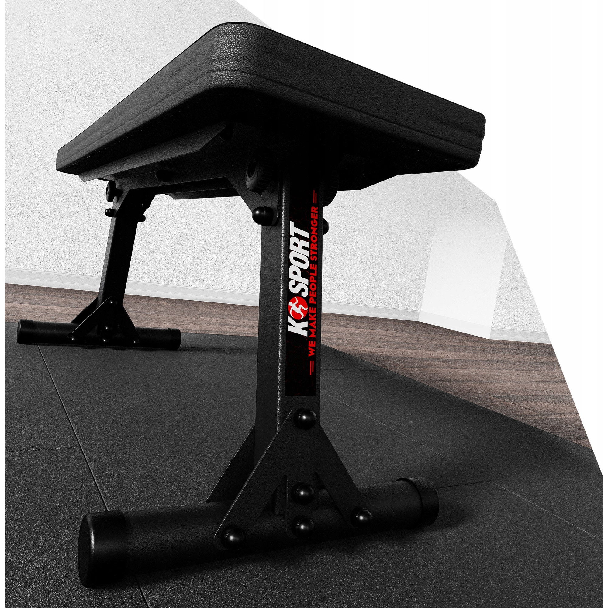 Banca de exercitii fitness, K-SPORT, KSH024, Otel, Greutate maxima 175 ...