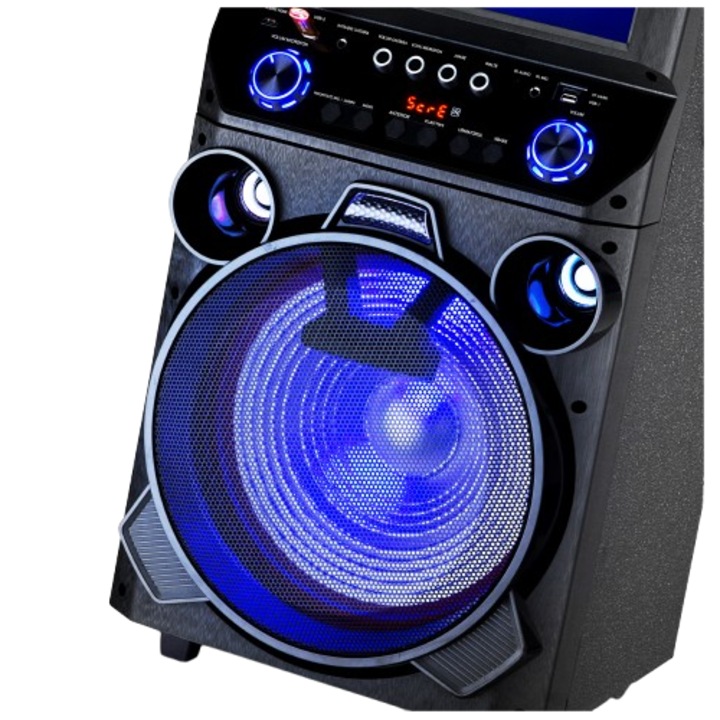Boxa portabila RTS-8015 cu tableta integrata - eMAG.ro
