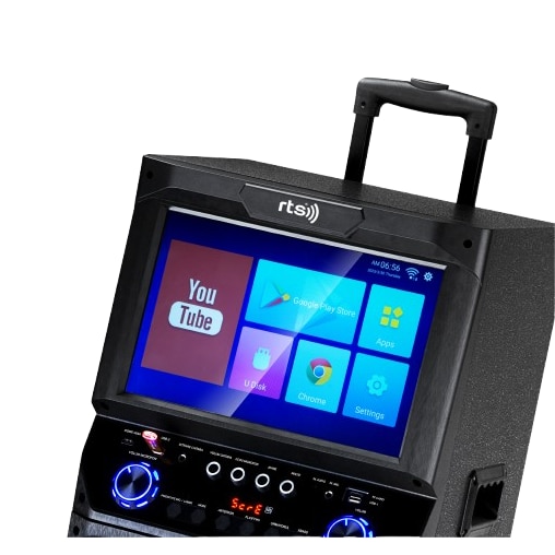 Boxa portabila RTS-8015 cu tableta integrata - eMAG.ro