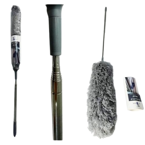 Pamatuf de praf cu coada telescopica, 2.5 M, Microfibra+Pvc+Metal - eMAG.ro