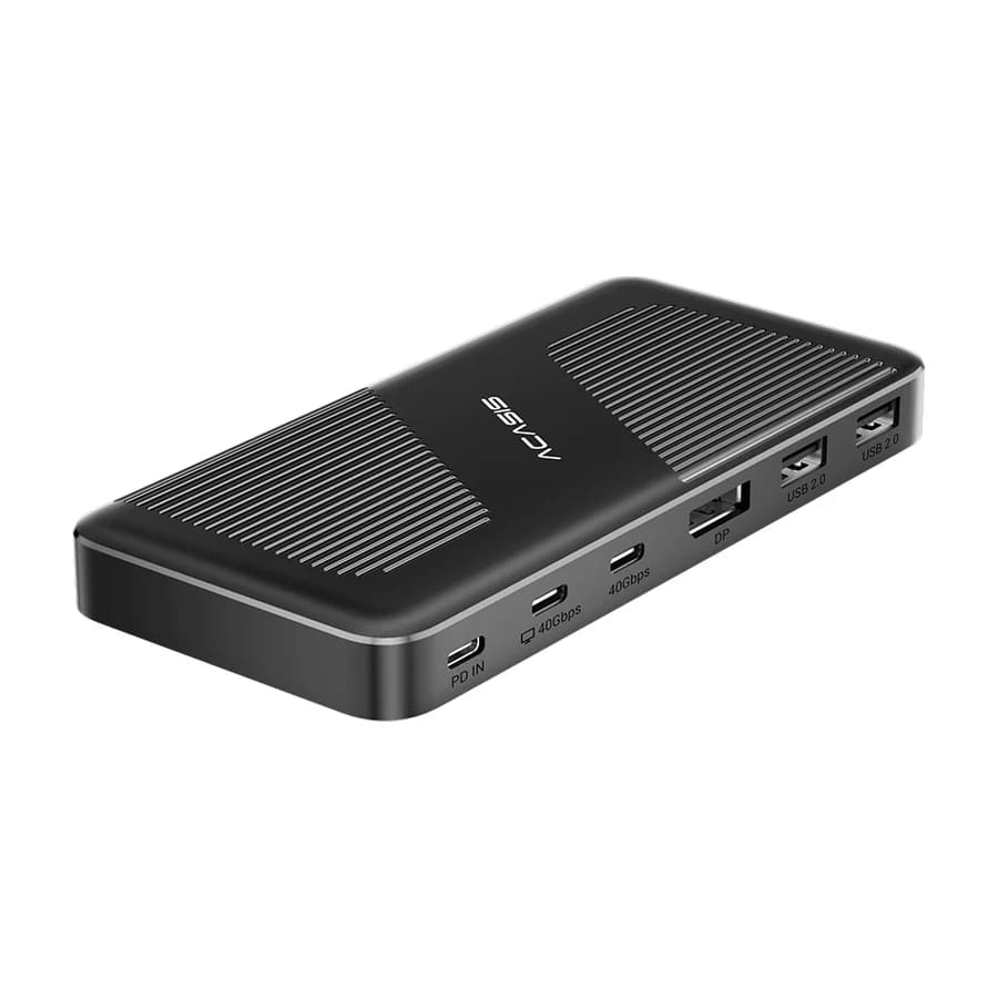 Stație de andocare 11-in-1 ACASIS, 2 x Thunderbolt 4, viteză 40Gbps, 8K ...