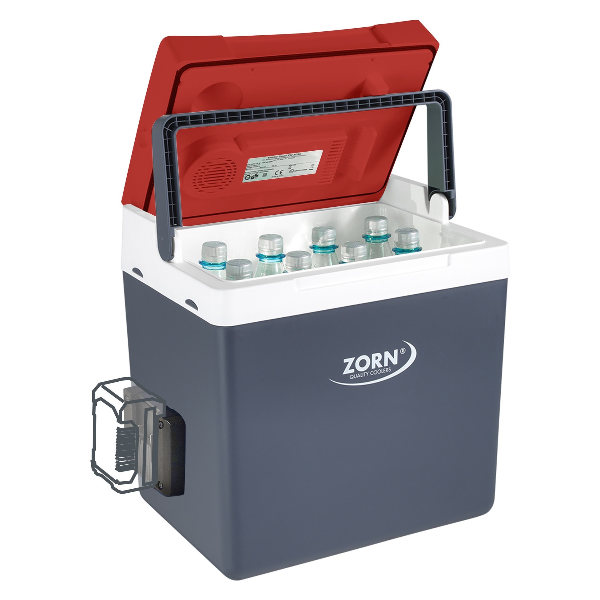 Lada frigorifica auto si camping ZORN Z 26 LNE PX, 25 litri, alimentare ...