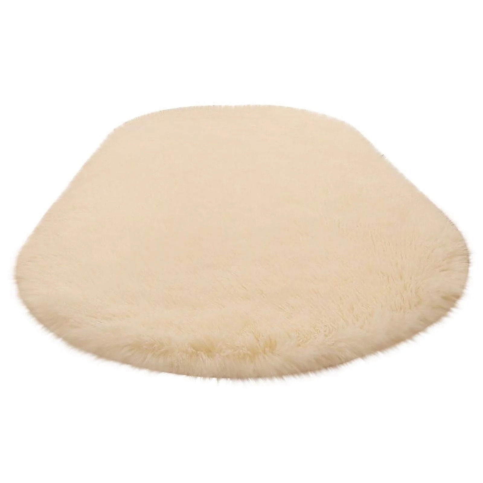 Covor oval din matase, 60x160cm, pentru living si dormitor, lavabil ...