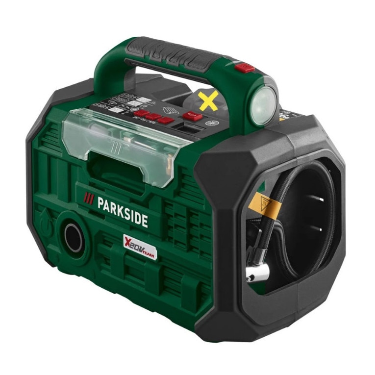 Compresor si pompa de aer cu acumulator de 20 V PKA 20-Li C3 Parkside ...