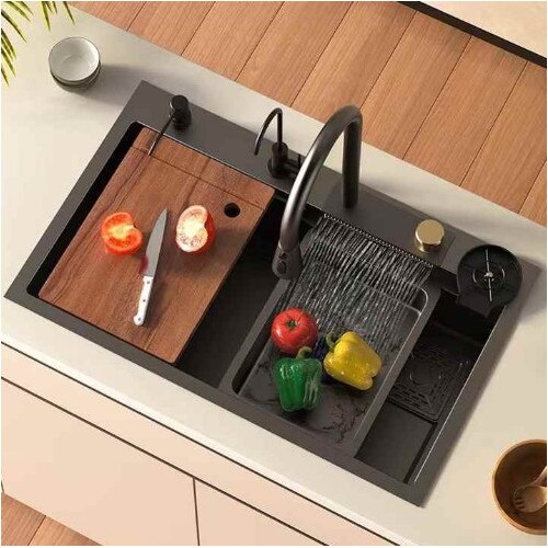 Chiuveta multifunctionala bucatarie 4 in 1 cu accesorii incluse, o ...