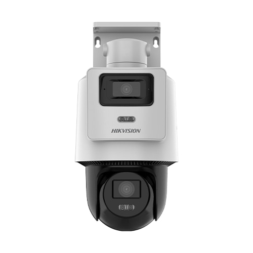 Camera de supraveghere IP PTZ 4MP+4MP Hikvision DS-2SE2C400MWG- E/14(2. ...
