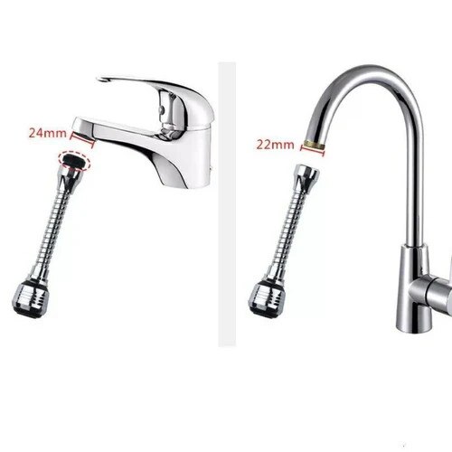 Perlator Flexibil Cu Cap Dus Pentru Baterie Chiuveta, Extensibil, 360 ...
