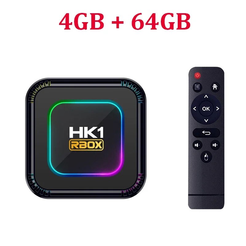 Mediaplayer Android TV Box, 4GB RAM, suport video 8K, 64GB ROM, EU Plug ...