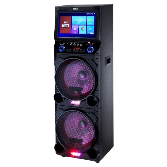 Boxa RTS-8215 Smart cu Tableta & Microfon Wireless - eMAG.ro