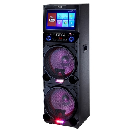 Boxa RTS-8215 Smart cu Tableta & Microfon Wireless - eMAG.ro