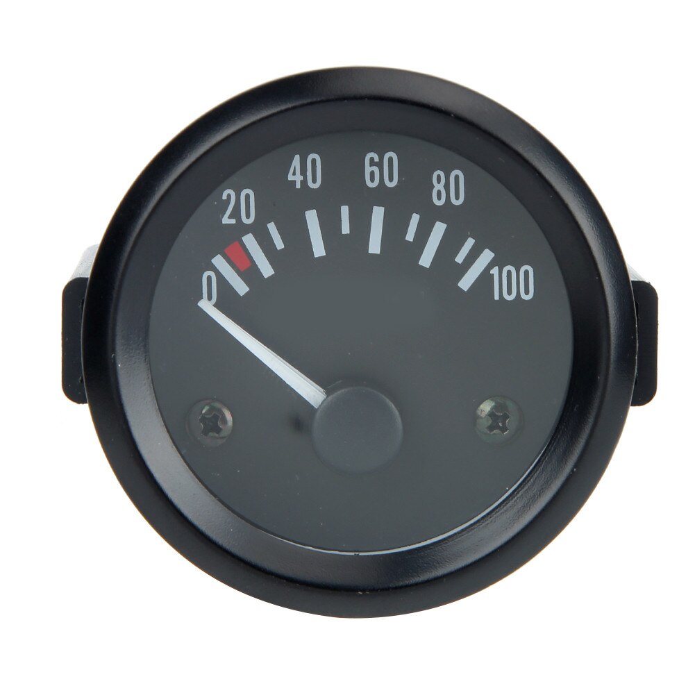 Manometru presiune ulei auto 0-100 Psi, 12V, 52mm, negru - eMAG.ro