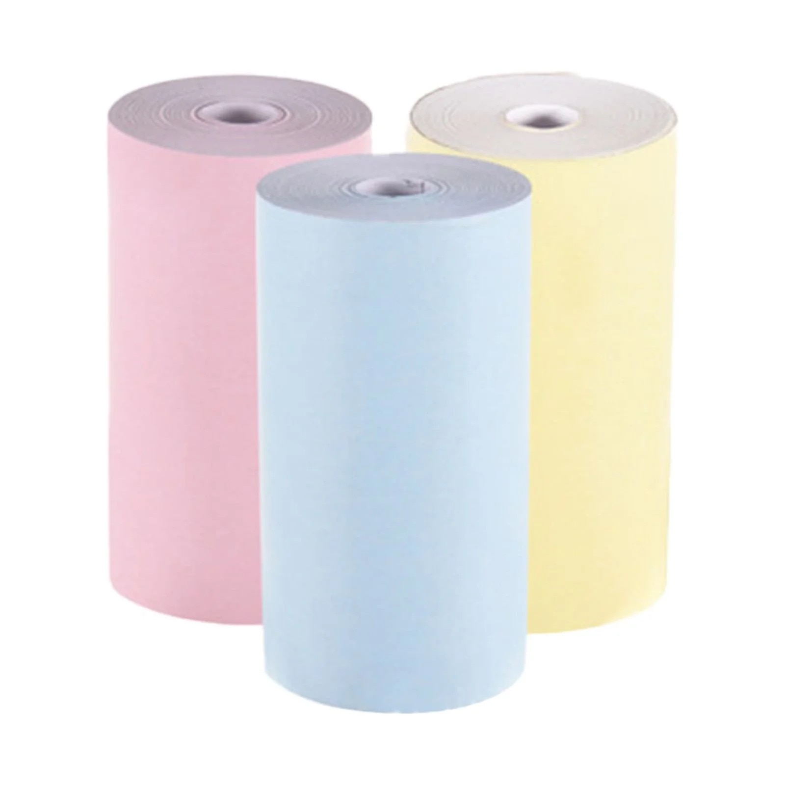 Rola de hartie termica colorata 57x30 mm, set 3 bucati, pentru ...