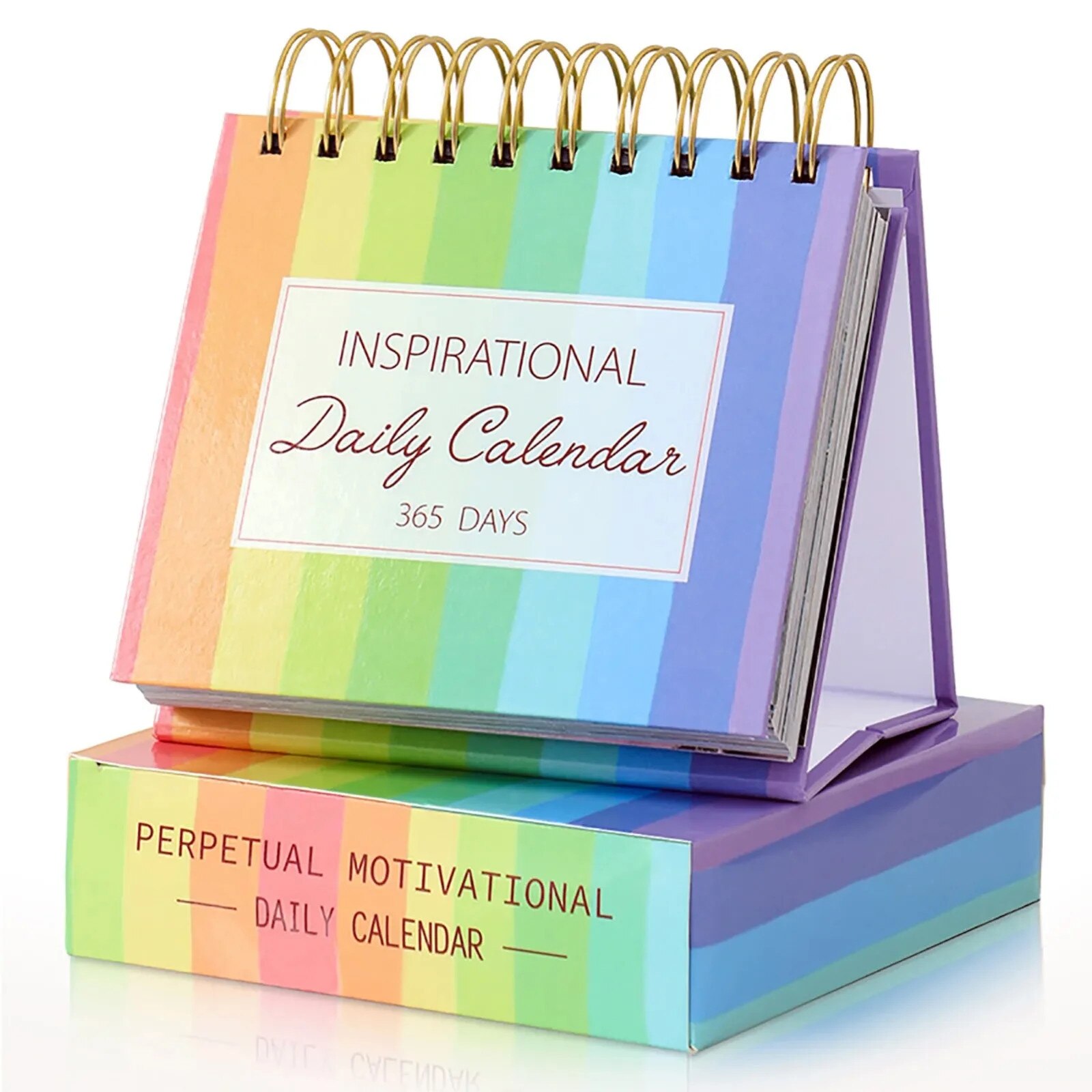 Calendar Mini cu Citate Inspirationale, 4x14x15cm, Set - eMAG.ro